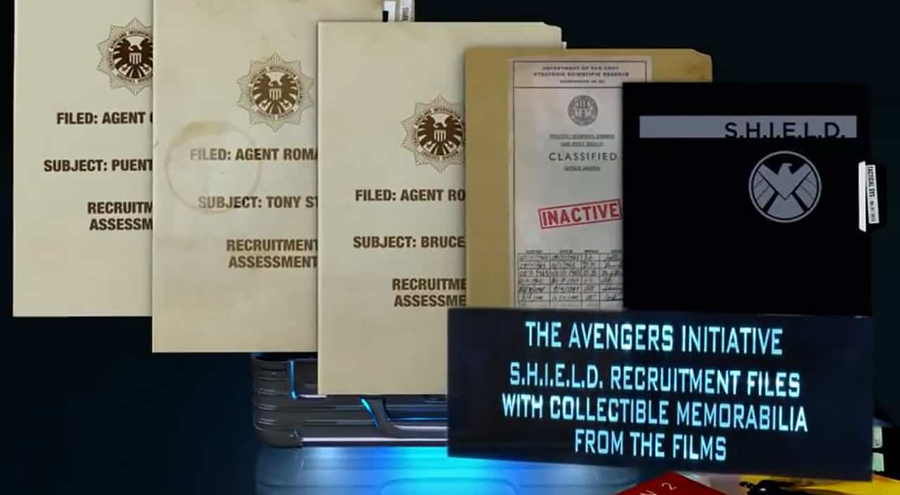 Marvel Cinematic Universe Phase One Avengers Assembled SHIELD Top ...