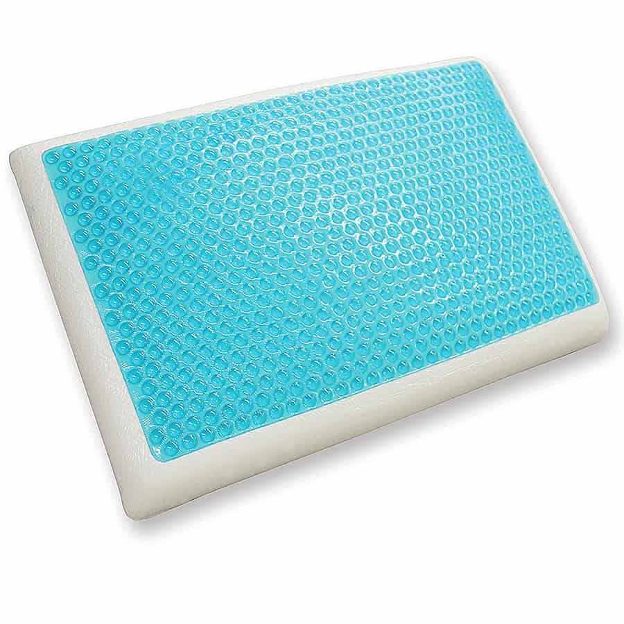 Classic Brands Reversible Cool Gel Memory Foam Pillow NoveltyStreet