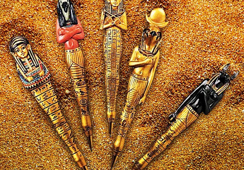 Ancient Egyptian Sculptures Collectible Pens - NoveltyStreet