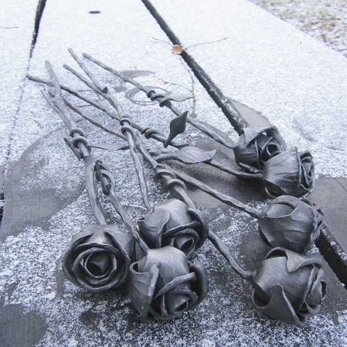 Frost Ferrum Forge Hand Forged Rose – NoveltyStreet