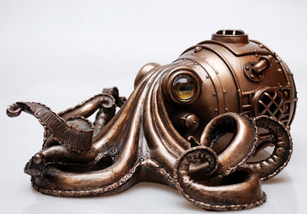 Veronese Design Steampunk Octopus - NoveltyStreet